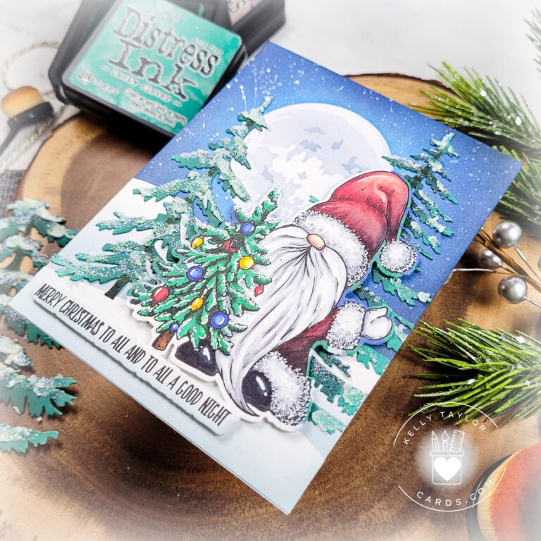 Stamps, Dies & Stencils Oh My! - Kelly Taylor Cards