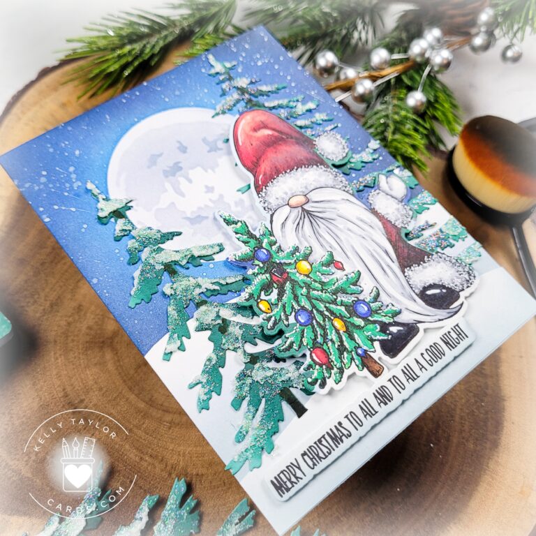 Stamps, Dies & Stencils Oh My! - Kelly Taylor Cards