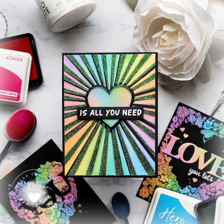 Hero Arts January 2024 MMH Release: Rainbow Prism Ink Blending - Kelly ...